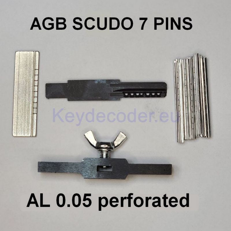 Lockpick AGB SCUDO 7 pin - Keydecoder