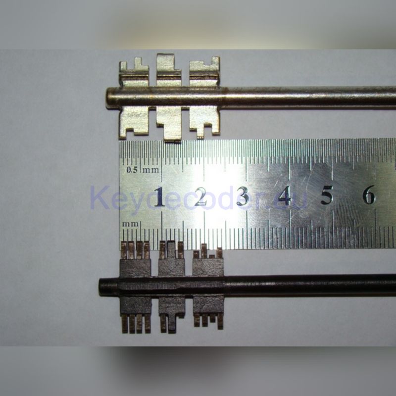 Lockpick Border 4-1+1-4 with locking swaybolt - Keydecoder