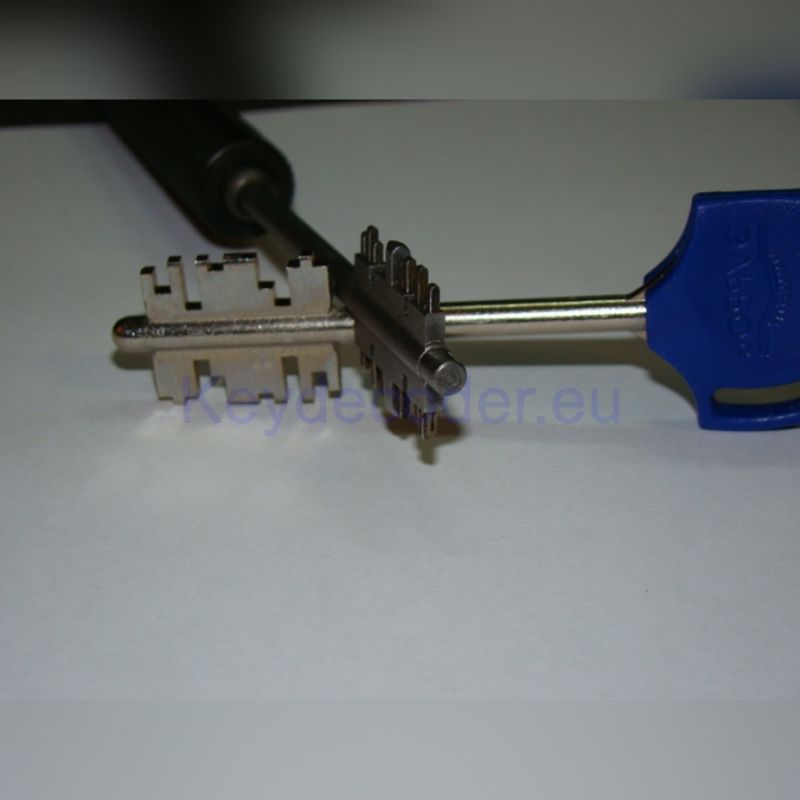 Self-impression Elbor Saphire 3-2+2-3 with locking swaybolt - Keydecoder