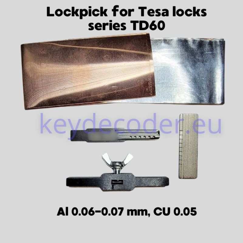 Lockpick for TESA TD60 lock - Keydecoder
