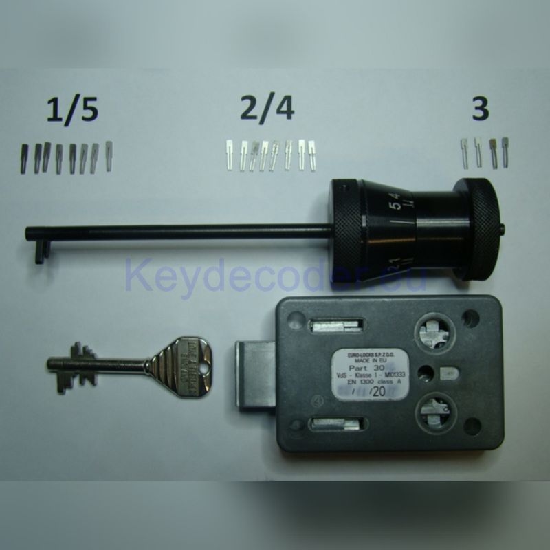 Decoder for safe lock Lowe&Fletcher - Keydecoder