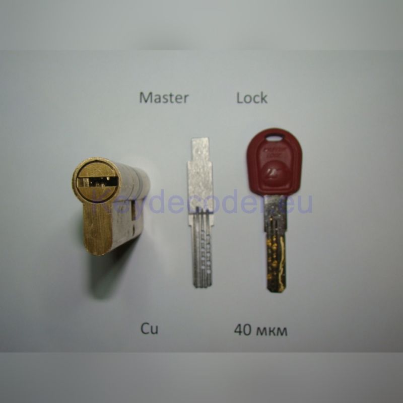 Self-impression Master Lock - Keydecoder