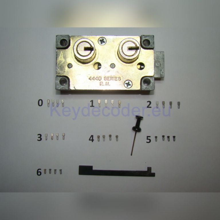 Set key for Sargent&Greenleaf, series 4440 - Keydecoder