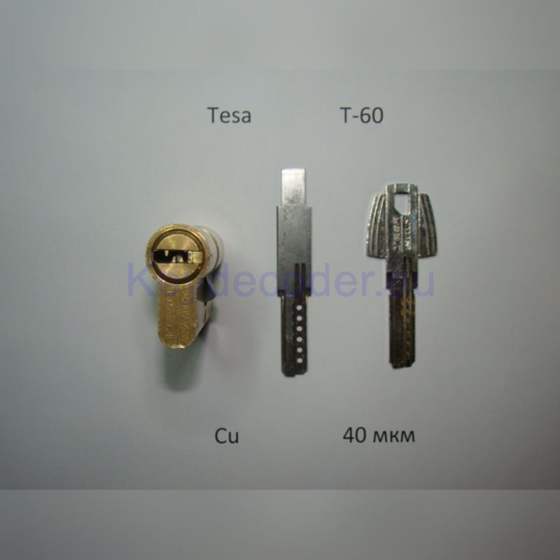 Lockpick Tesa T-60 - Keydecoder