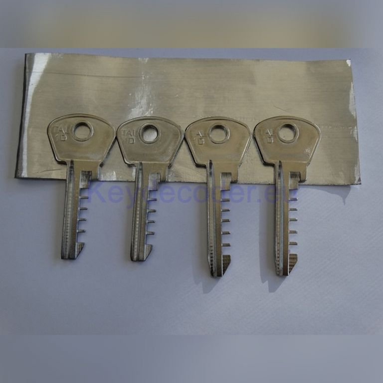 Self-impression for english type locks - Keydecoder