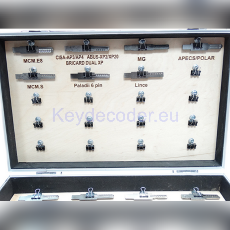 Lockpick set for cylinders №2 - Keydecoder