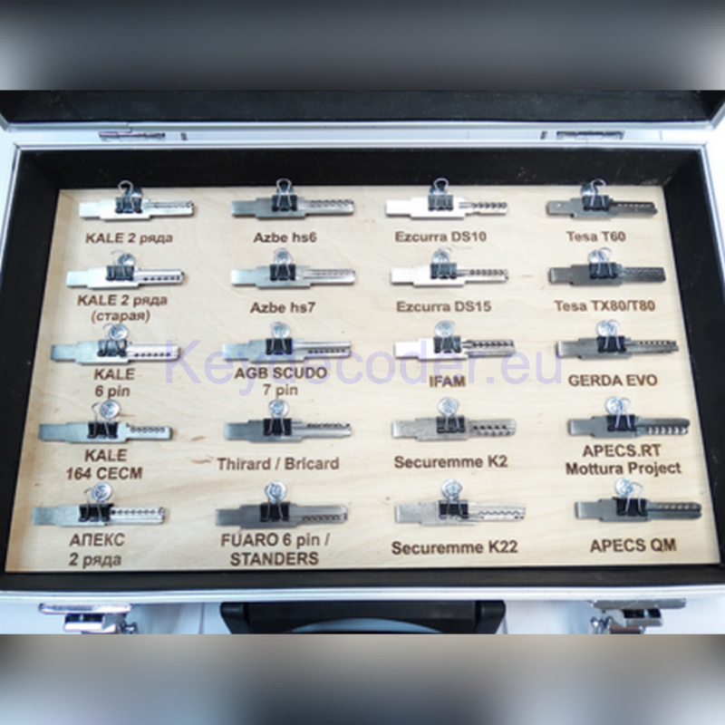 Lockpick set for cylinders №2 - Keydecoder