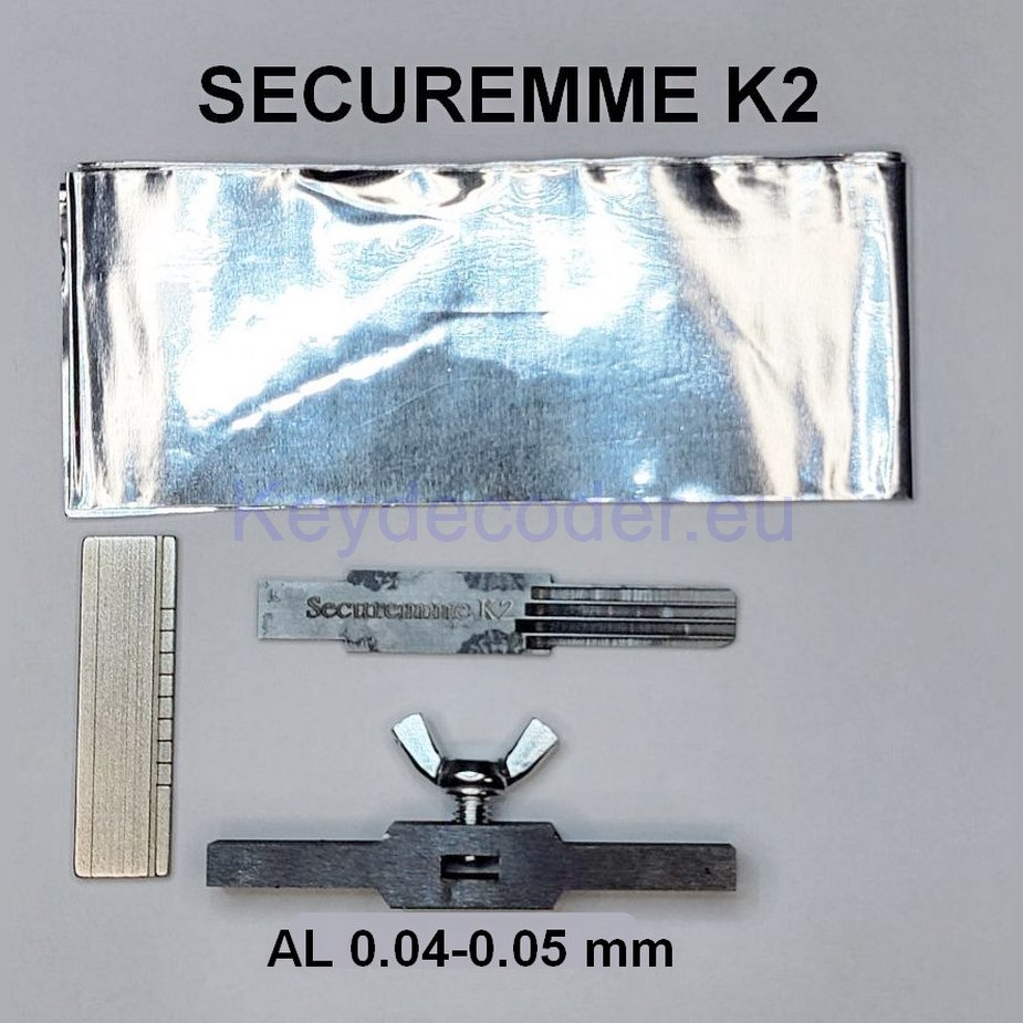 Lockpick Securemme K2 - Keydecoder