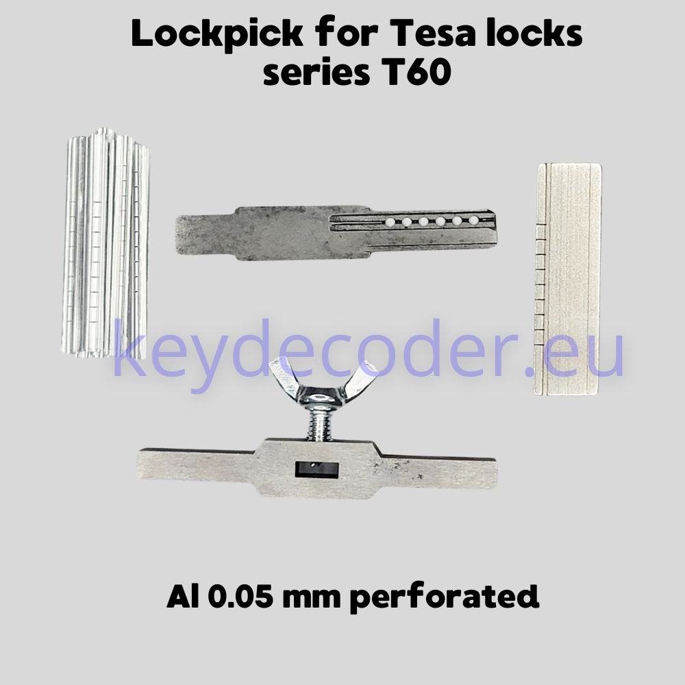 Lockpick for Tesa T-60 lock - Keydecoder
