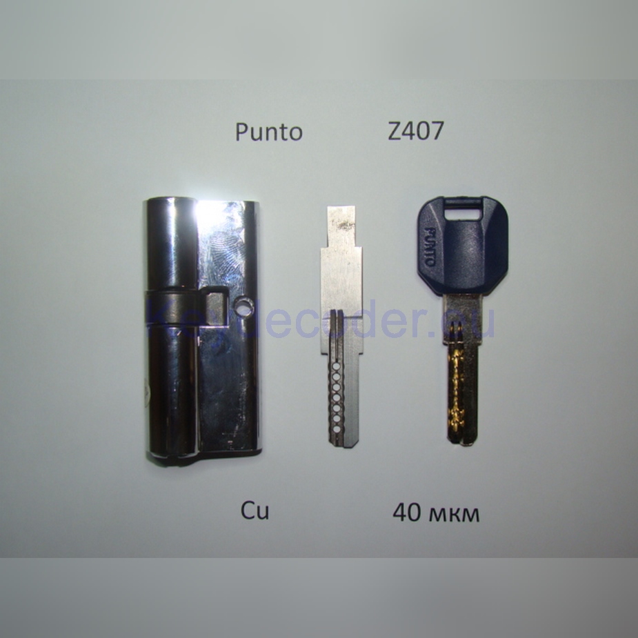 Self-impression Punto Z407 - Keydecoder
