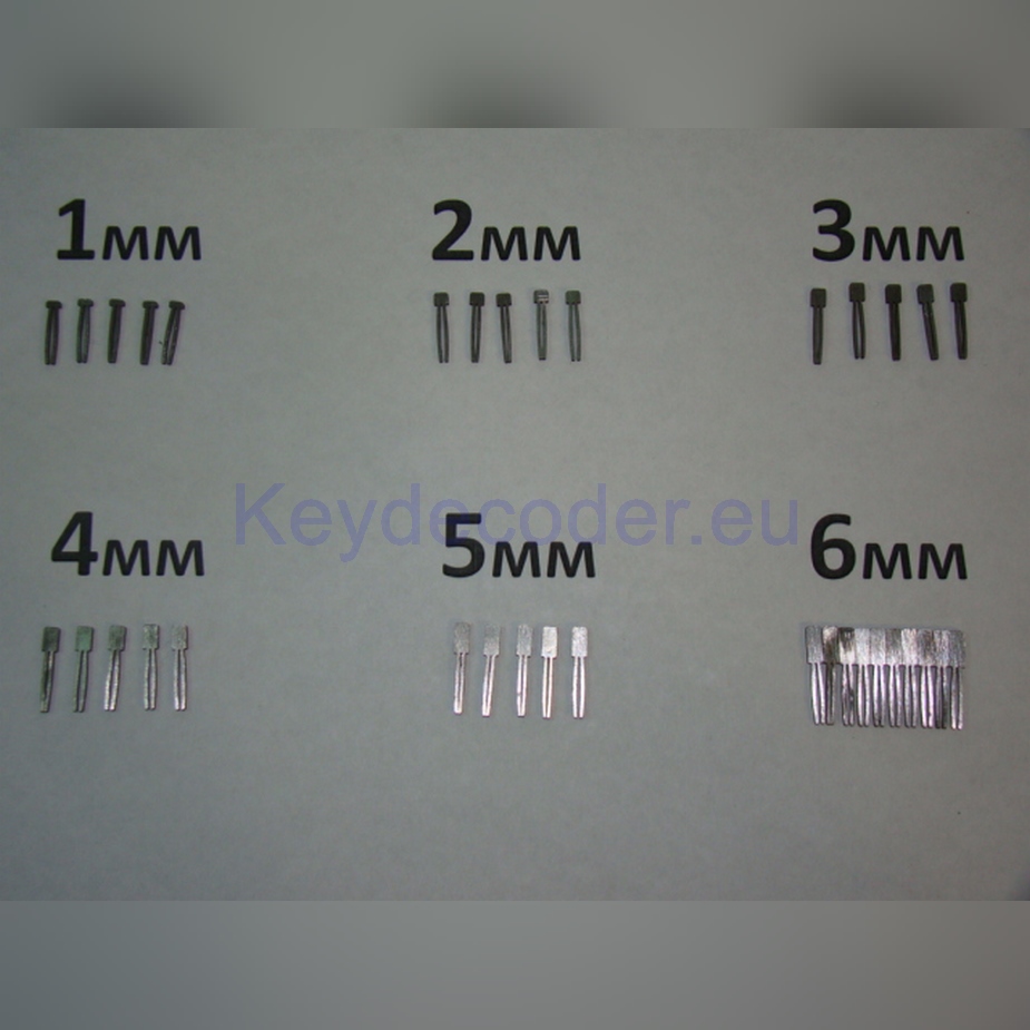 Pins for set key, universal - Keydecoder