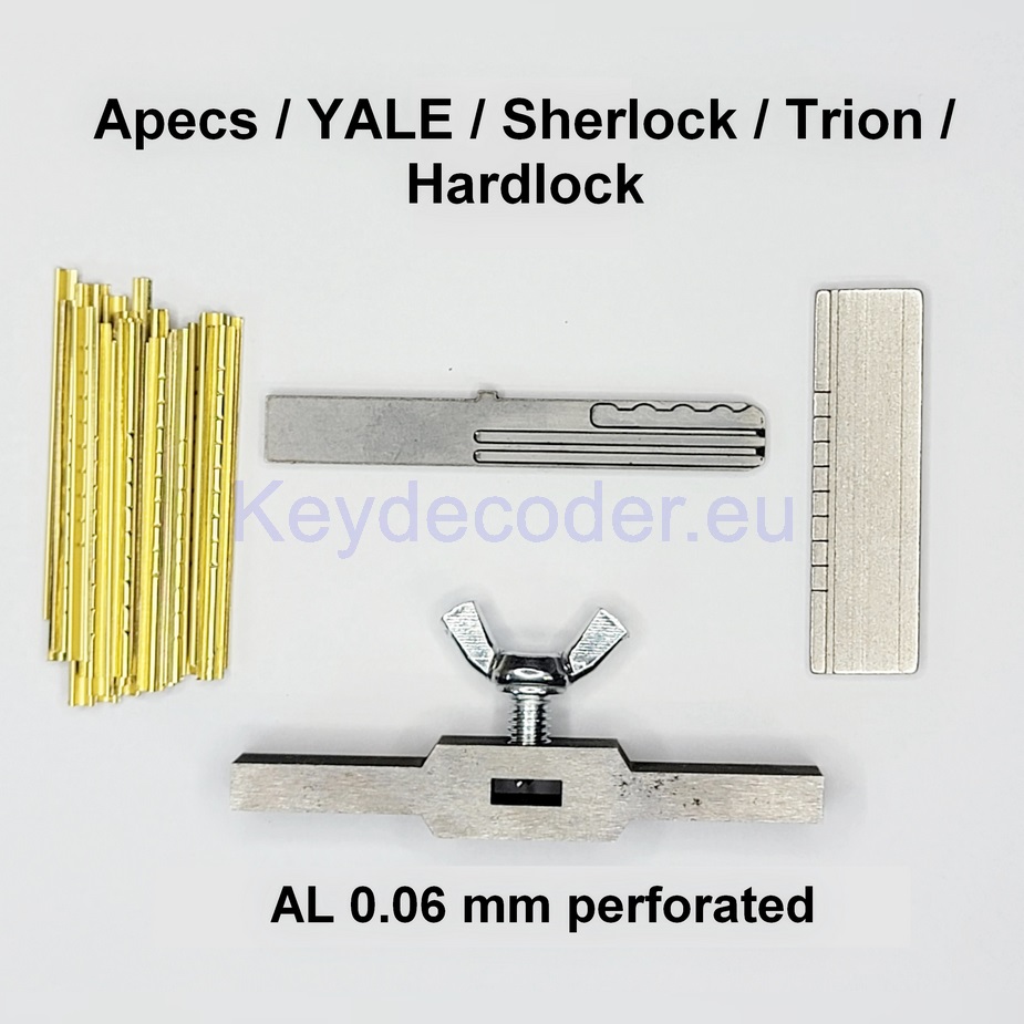 Lockpick for Apecs / YALE / Sherlock / Trion / Hardlock locks - Keydecoder