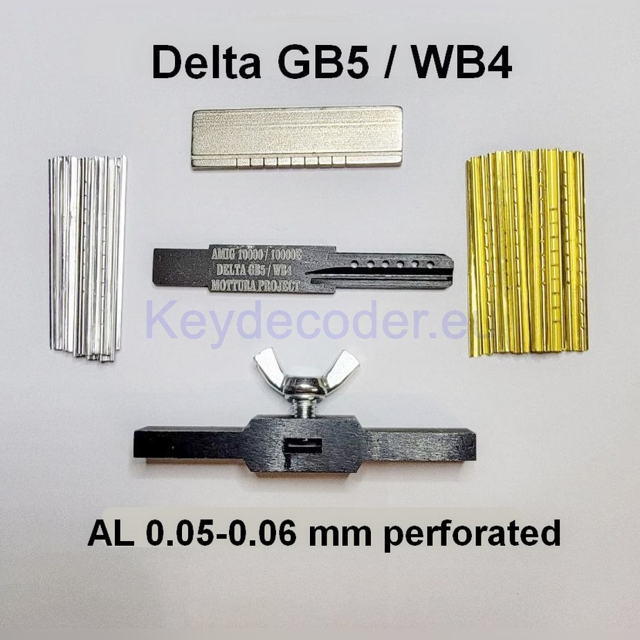 Lockpick Delta GB5 / WB4 (single-row) - Keydecoder