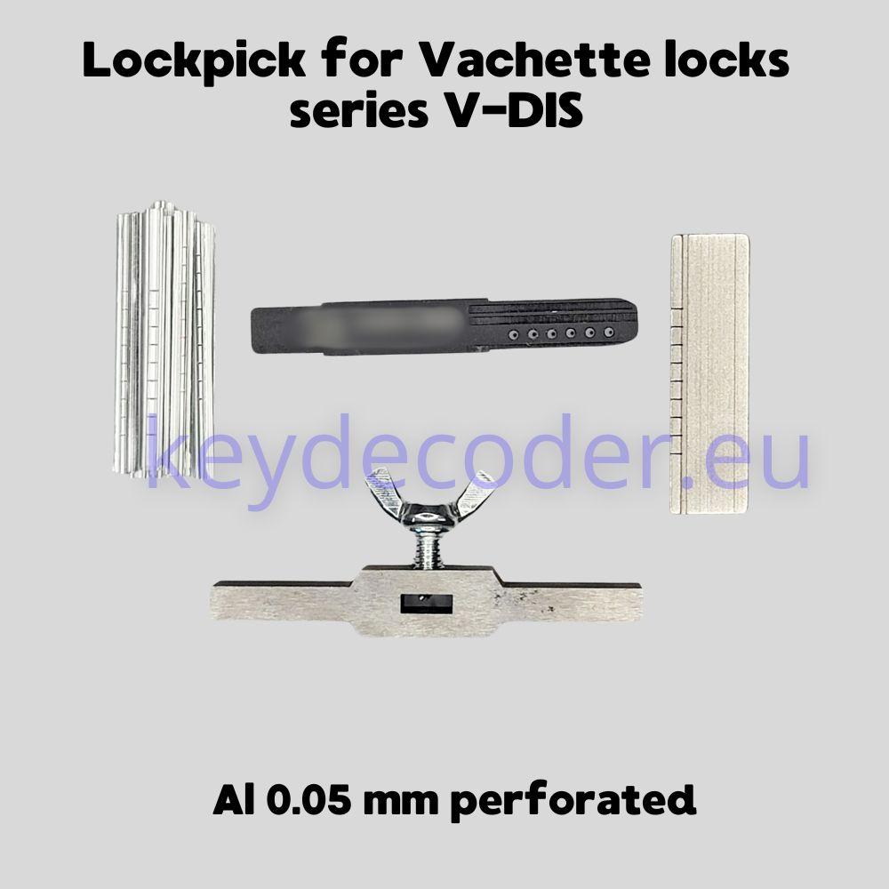 Lockpick for Vachette V-DIS lock - Keydecoder