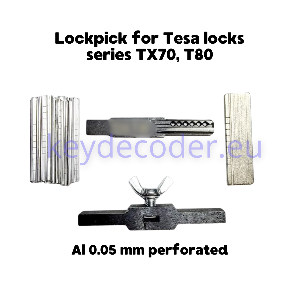 Lockpick for TESA TX70 lock - Keydecoder