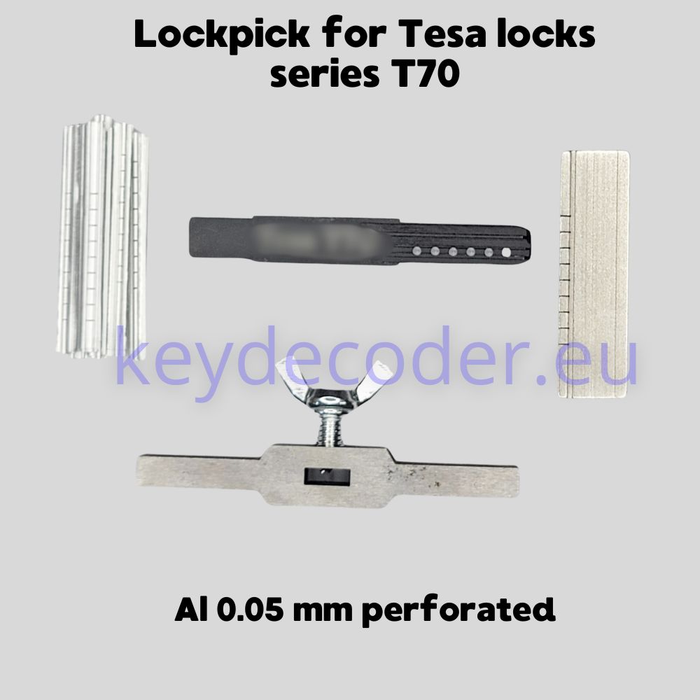 Lockpick for TESA T70 lock - Keydecoder
