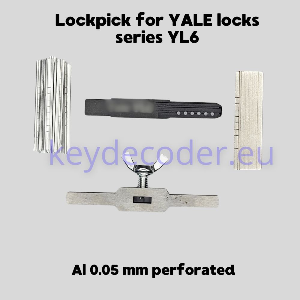Lockpick for Yale YL6 lock - Keydecoder